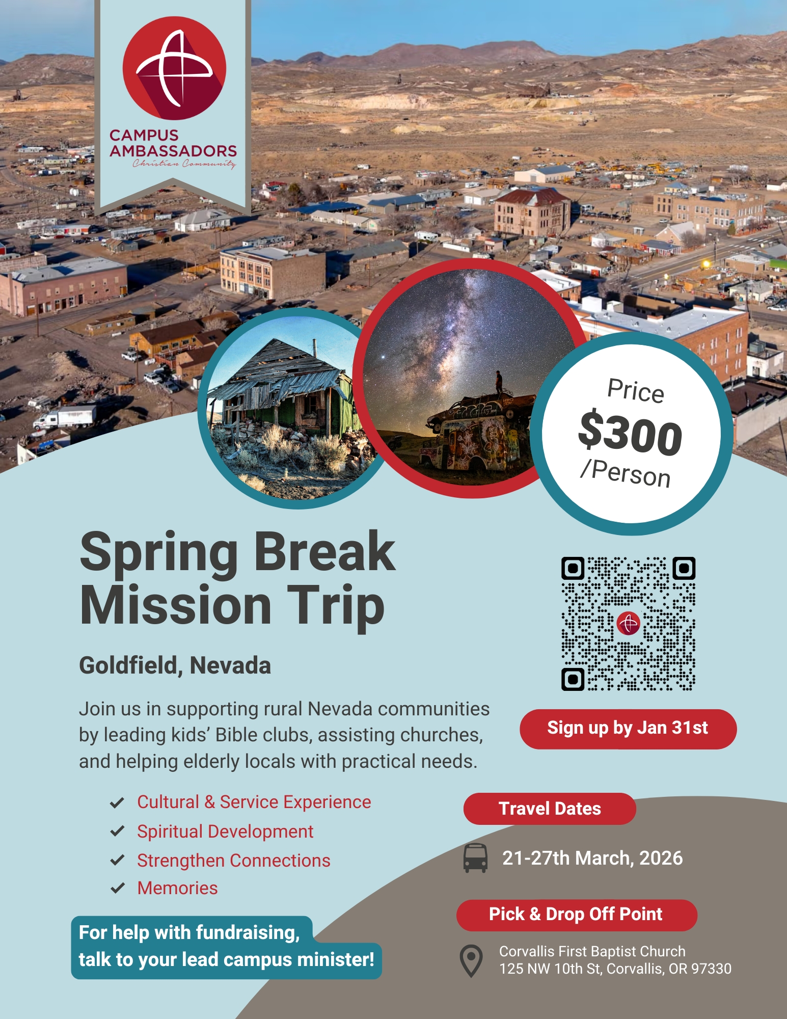 NW CA Mission Trips - Missions Door